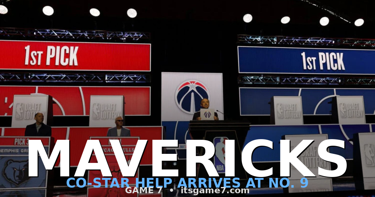 Cooper Flagg Gets Co-Star Help as Mavericks Land No. 9 Pick in 2026 NBA ...