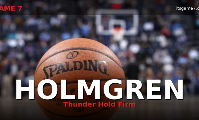 Chet Holmgren Trade Talk Shut Down: Sam Presti Sticking With Thunder ...