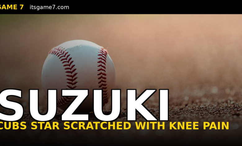 Cubs' Seiya Suzuki Scratched From Sunday Lineup With Knee Discomfort ...
