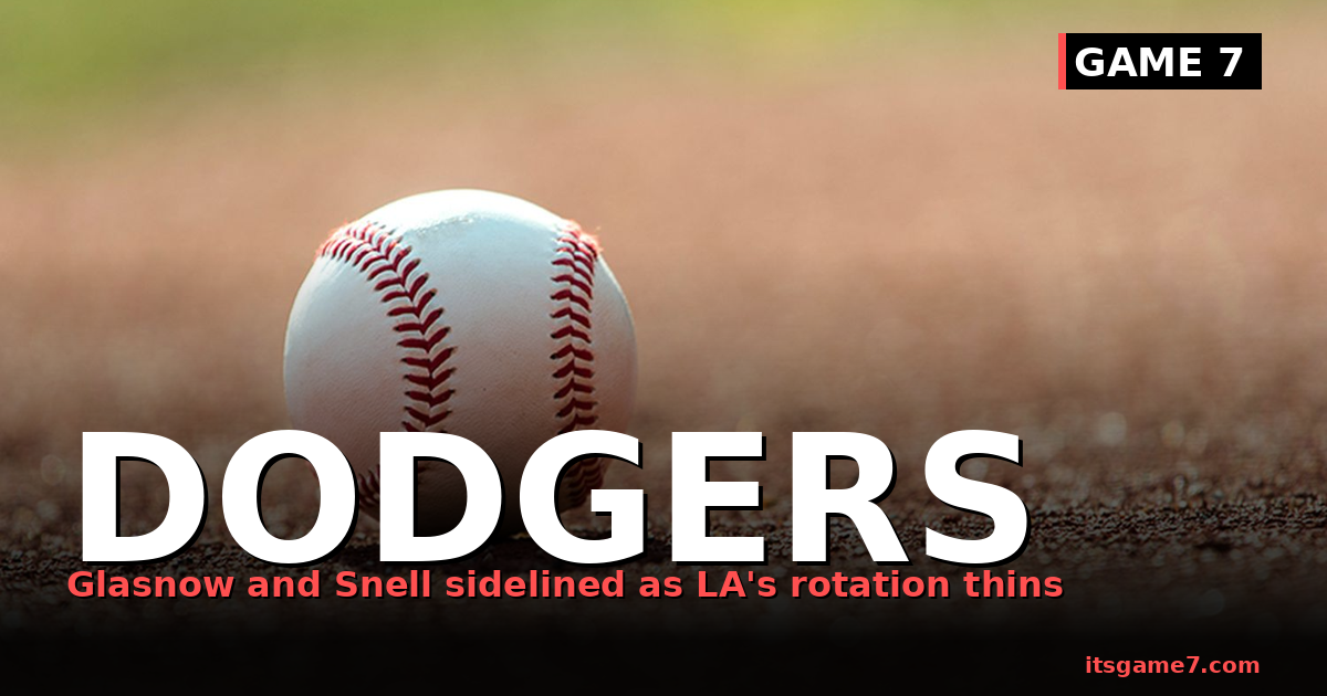 Tyler Glasnow, Blake Snell Out for Dodgers: How LA's Rotation Survives ...
