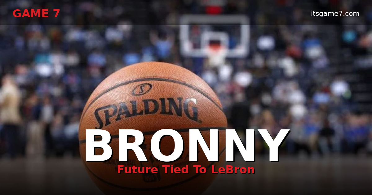 Bronny James Lakers Future Hinges On LeBron Free Agency Decision - Game 7