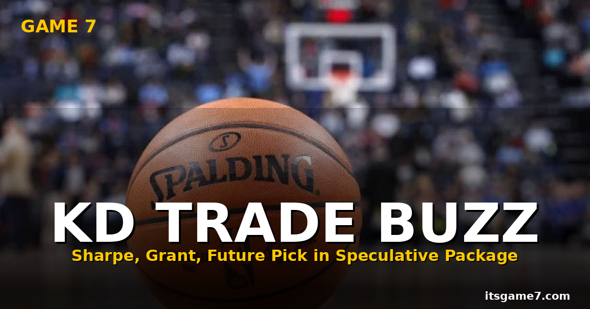 Will Kevin Durant Get Traded Again? Trail Blazers Trade Scenario Has ...