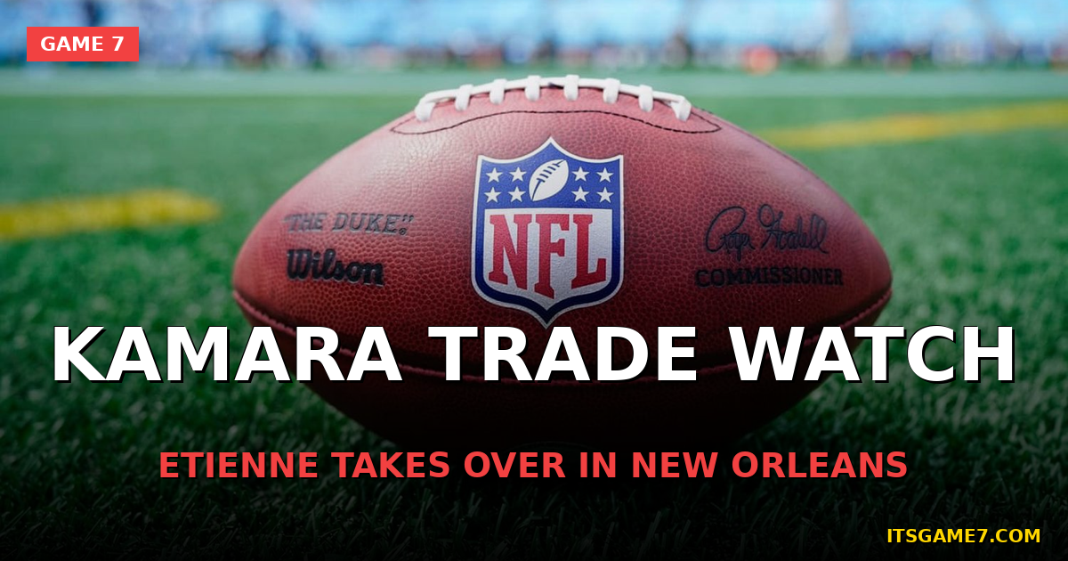 Saints Are Ready to Move on From Alvin Kamara. The Etienne Signing Made ...