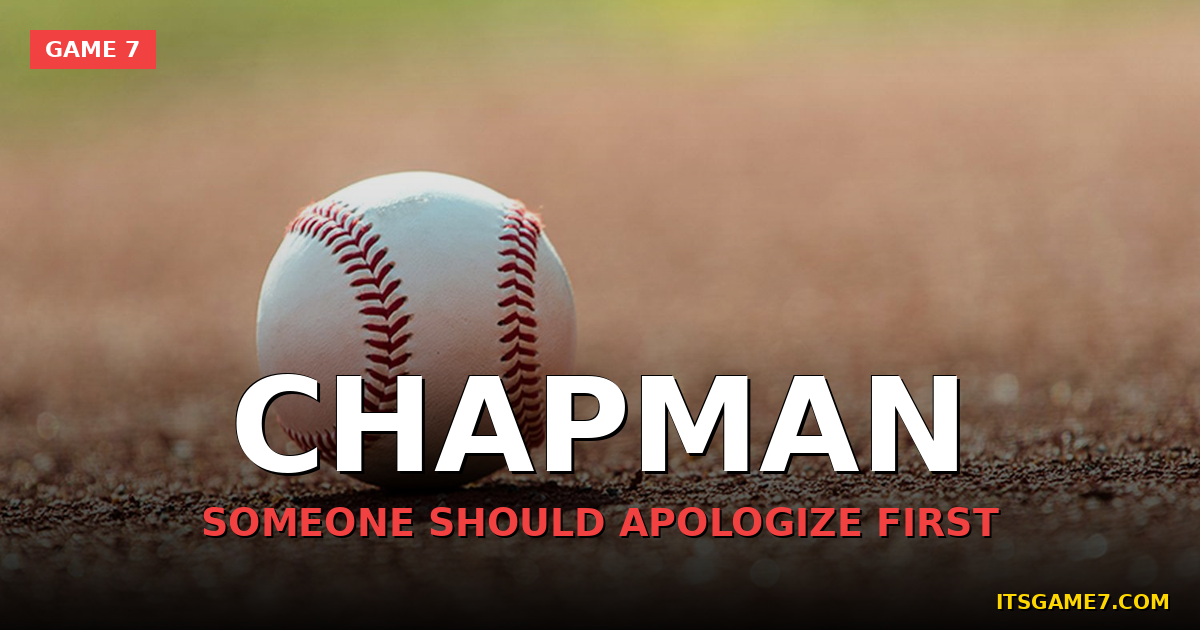 Aroldis Chapman Says Brian Cashman Owes Him an Apology Before Any ...