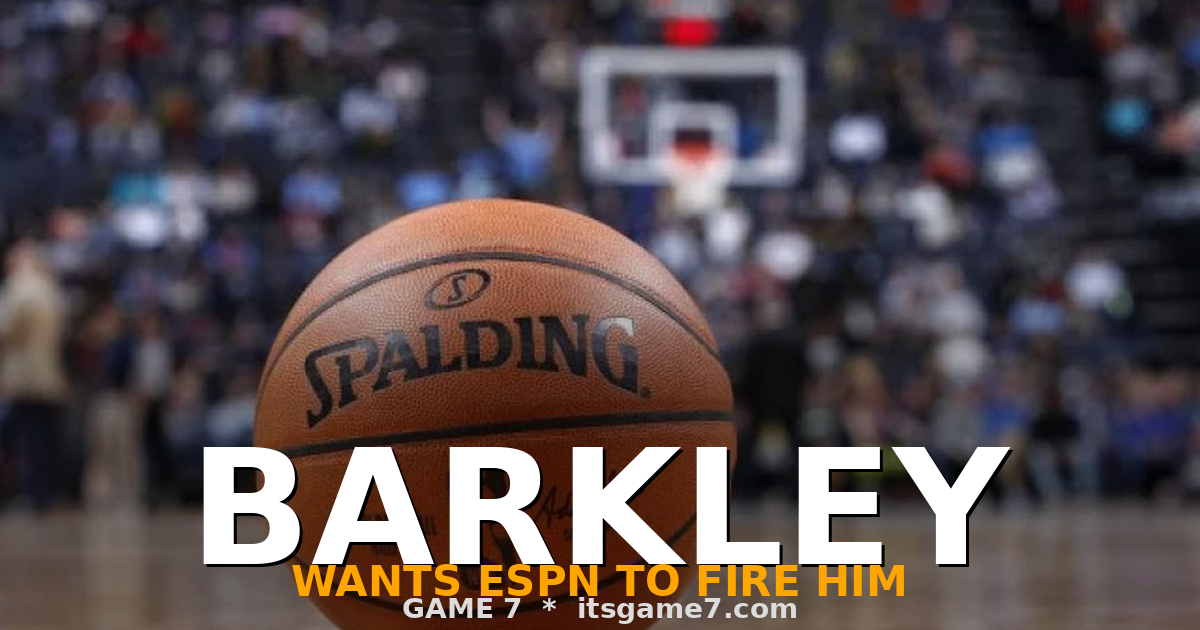 Charles Barkley Says He Wants ESPN to Fire Him So He Can Finally Retire ...