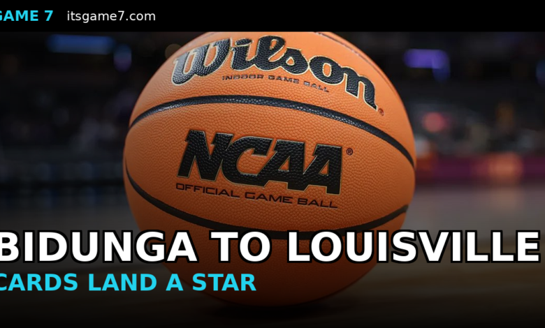 Flory Bidunga Lands at Louisville in Massive Transfer Portal Move From ...