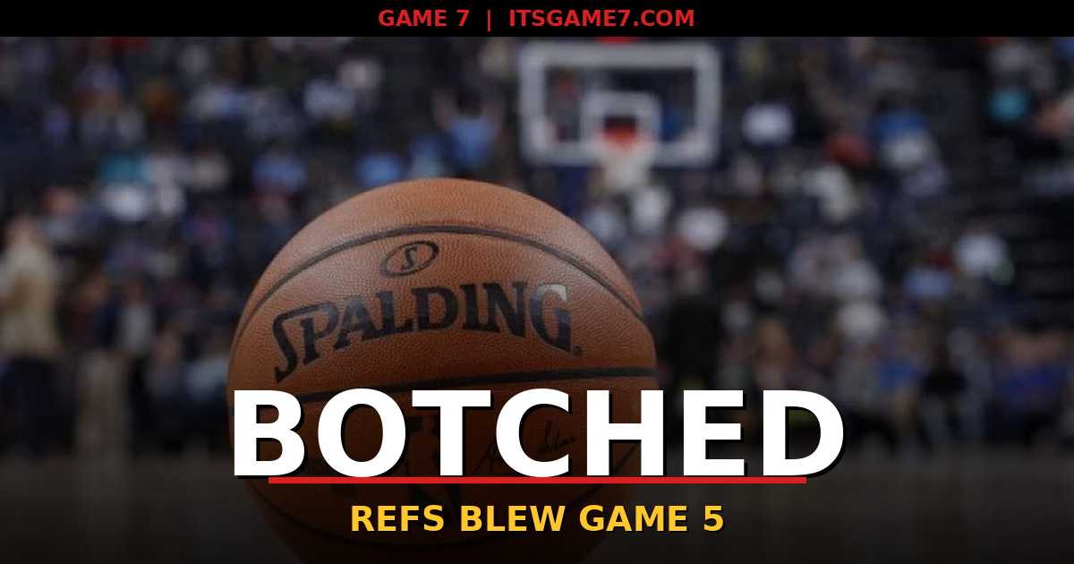 Spurs Got Hosed in Game 5: Refs Botched Key Calls in Thunder Series ...